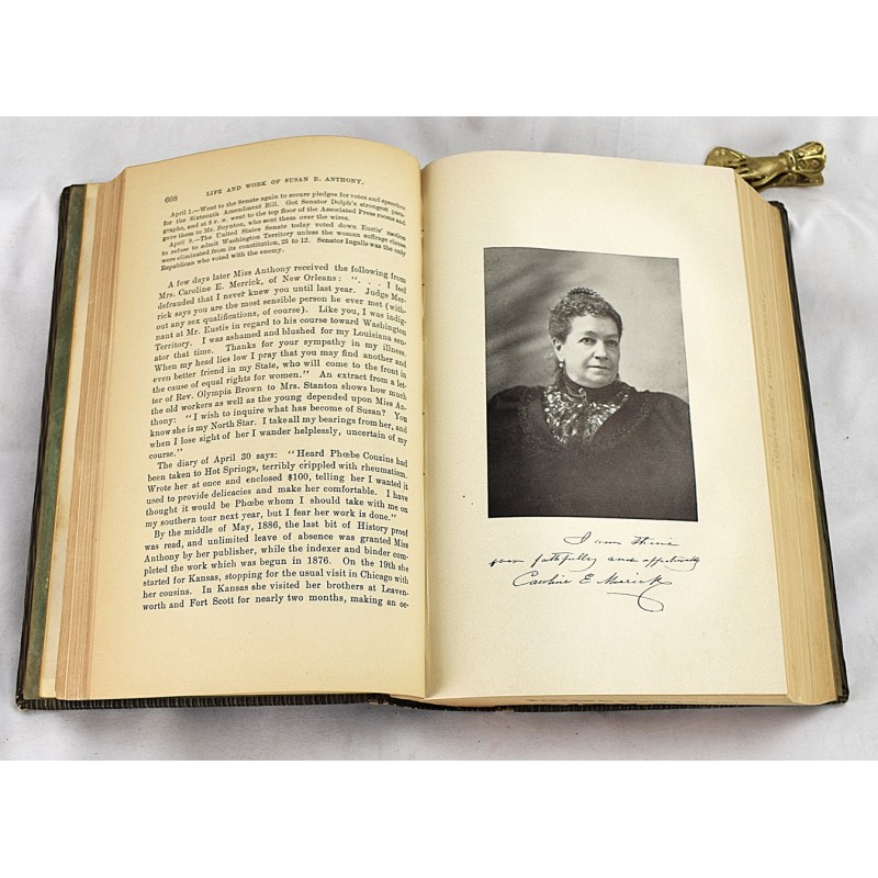 The Life and Work of Susan B. Anthony...: A Story of the Evolution of ...