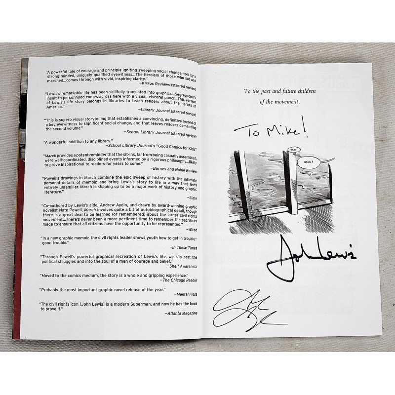 March: Book One (Signed by John Lewis)